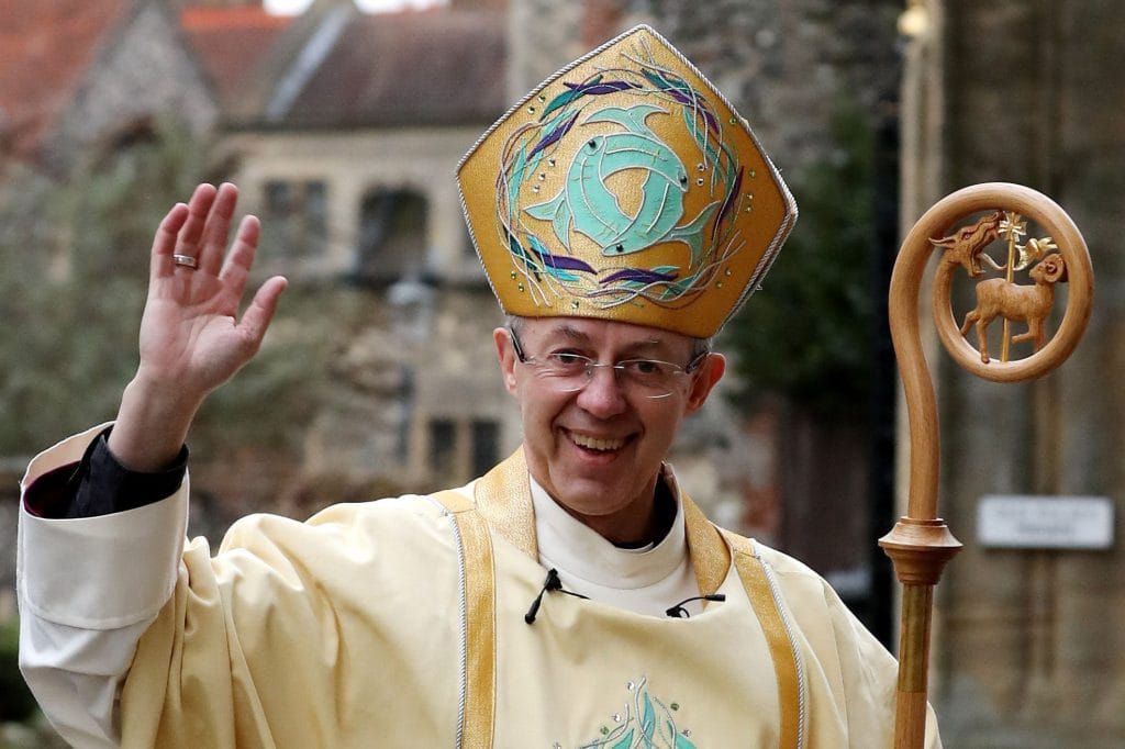 Archbishop of Canterbury Rev Justin Welby Slams UK Red List Inclusion ...