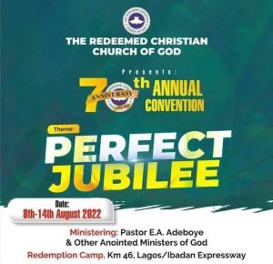 RCCG 70th Anniversary Full Programme Schedule (Dates, Venues, Time ...