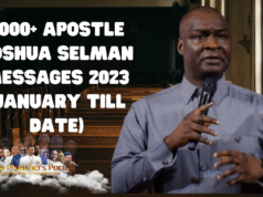 Apostle Joshua Selman Messages 2023 (July - December) » The Preachers ...