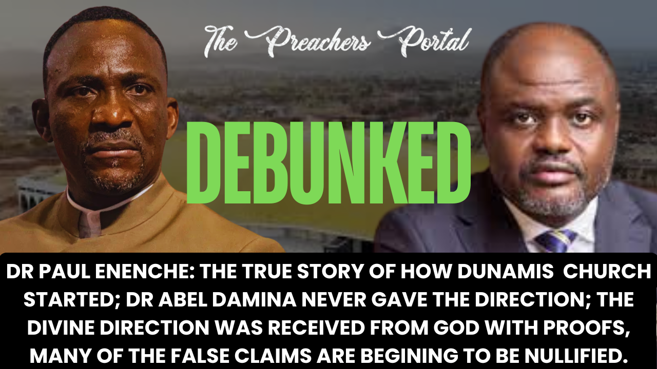 Dr Paul Enenche Debunks Dr Abel Damina's Claim On His Ministry » The ...